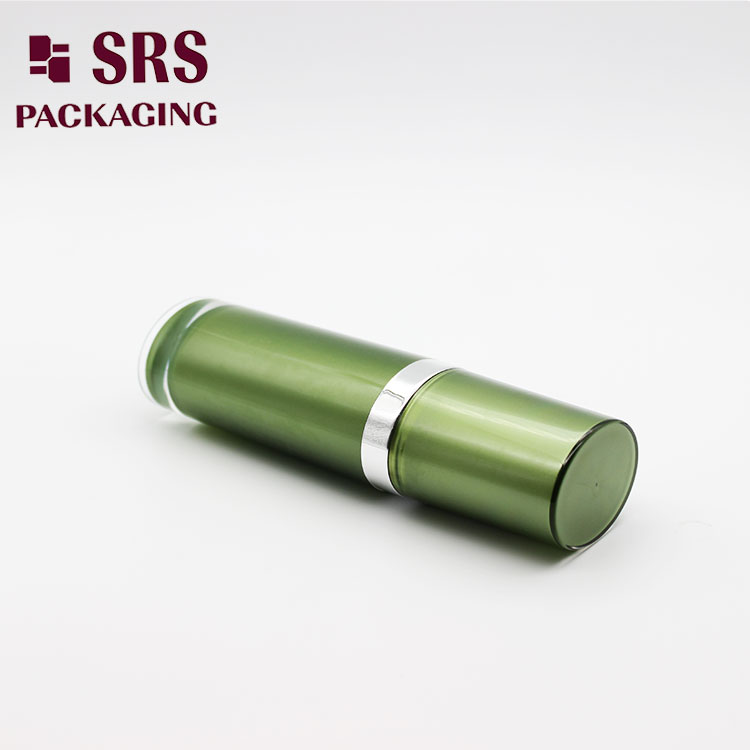 L040 30ml 60ml 120ml oval body lotion acrylic bottles_SRS PACKAGING