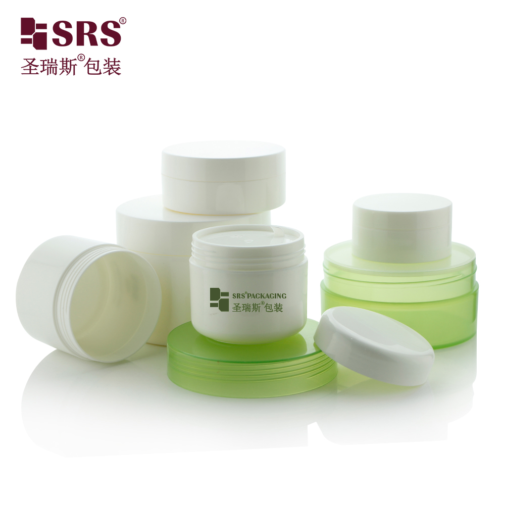 50g Frosted Cosmetic Packaging Eye Cream and face cream Jar with Pink ...