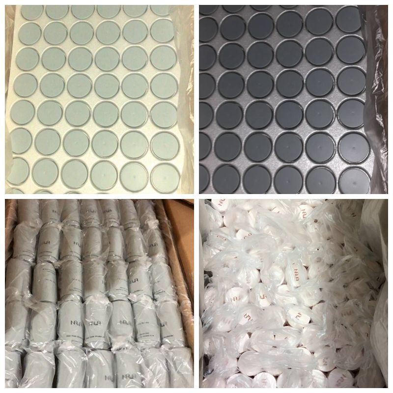 lip gloss blue gray custom color pp pcr biodegradable plastic stick ...