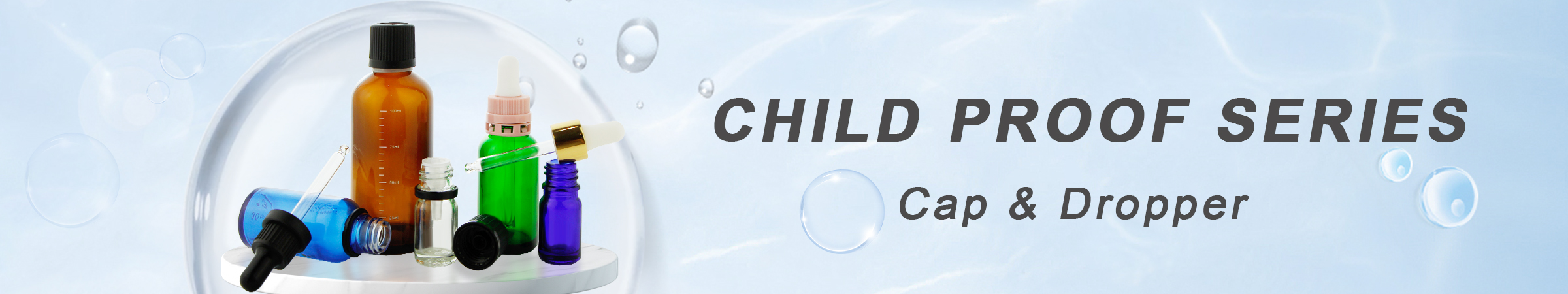 Child-proof & Temper Evident Cap Series